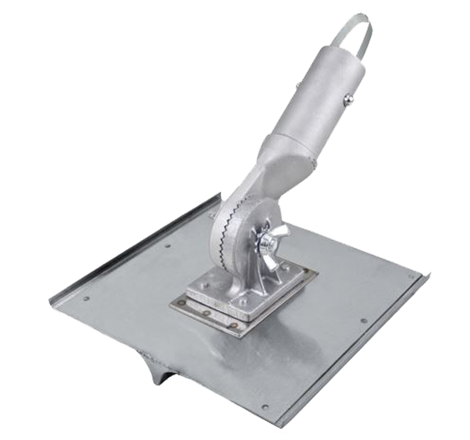 KRAFT 8 X 8 3 8 R 1 2 D STAINLESS STEEL WALKING GROOVER WITH BUTTON KRAFT 8 X 8 3 8 R 1 2 D STAINLESS STEEL WALKING GROOVER WITH BUTTON